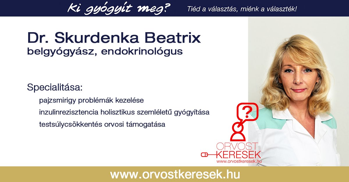 Dr. Skurdenka Beatrix - endokrinológus